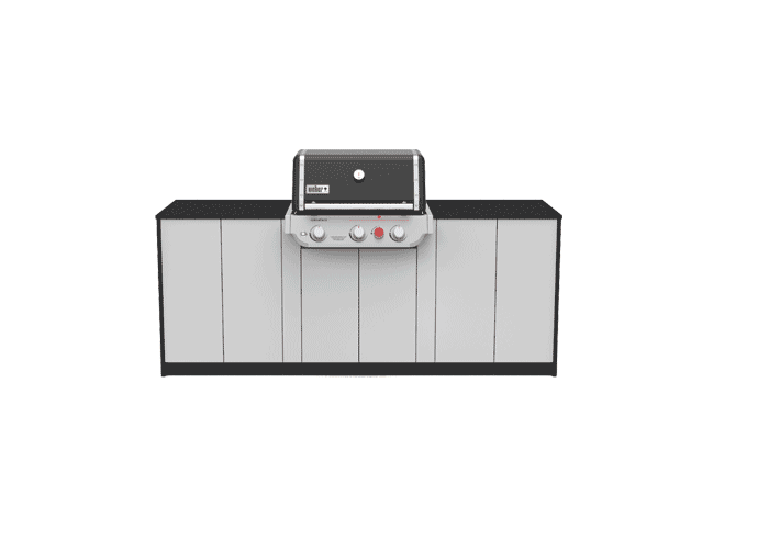 Weber Genesis Outdoor Kitchen Custom Design – BBQ and Fireplace Centre